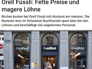 Orell Füssli: Schlappe gegen Ex-Kadermann – Inside Paradeplatz